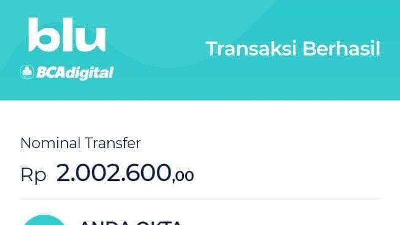 Transfer dari BLU BCA Digital ke Bank Lain Belum Masuk