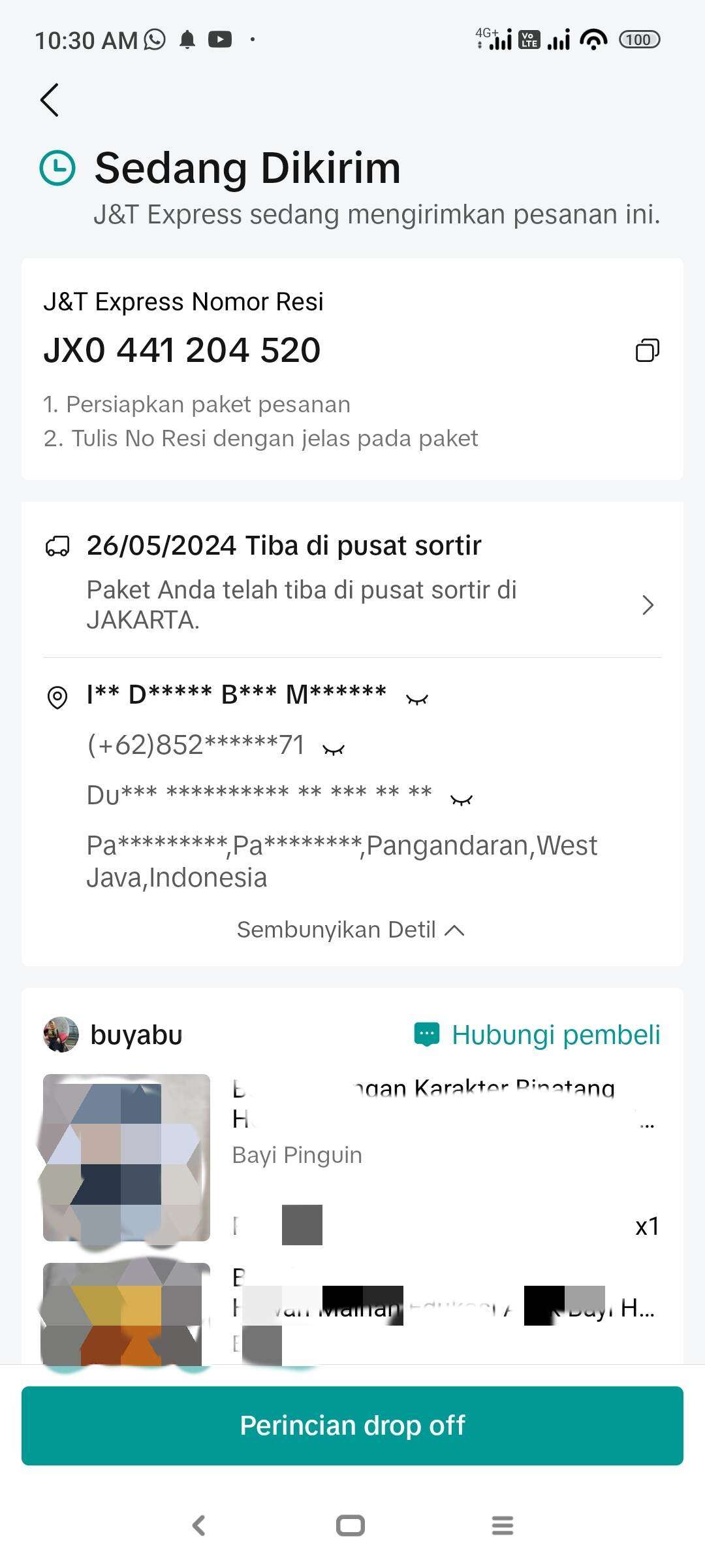 Komplain Layanan TikTok Shop dan J&T Express
