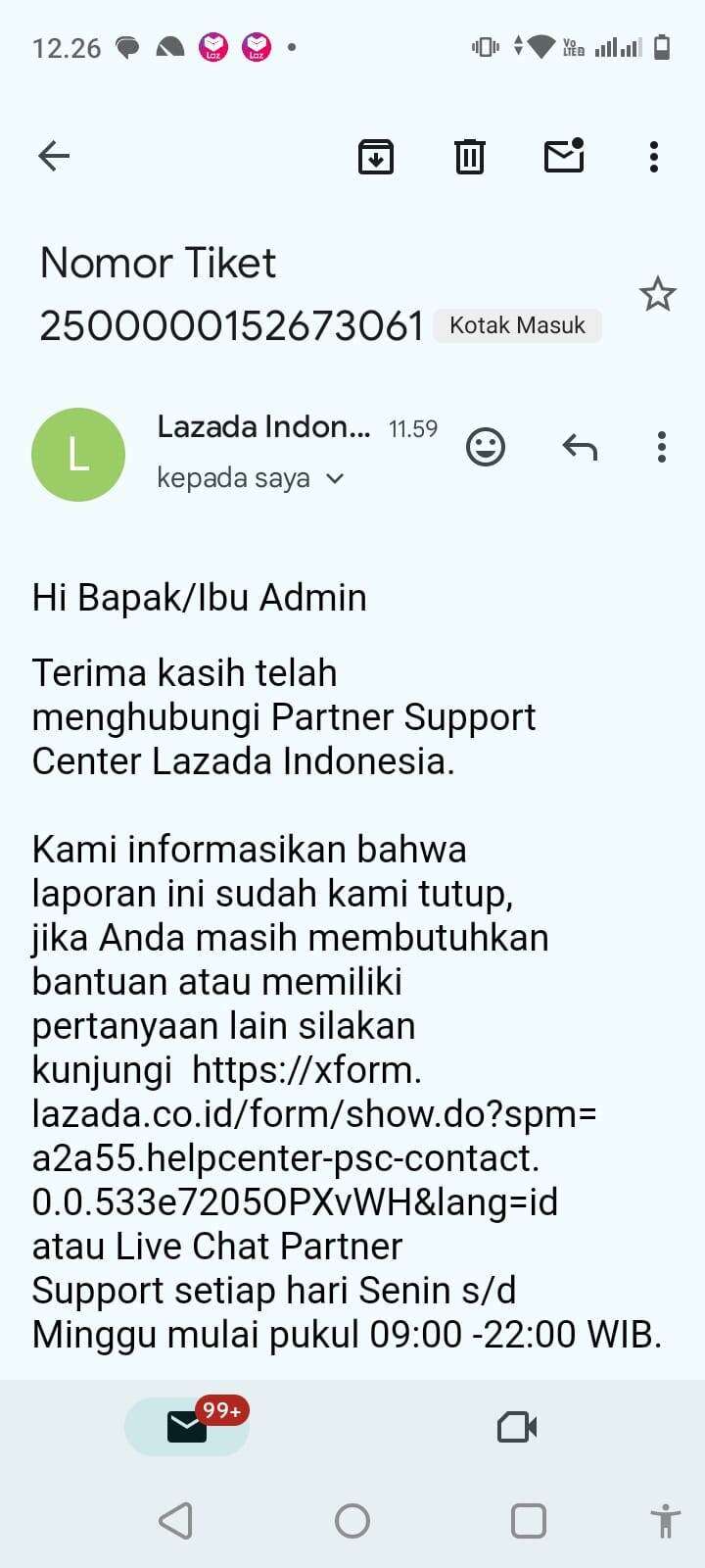 Tim Terkait Lazada Tidak Mau Menindaklanjuti Rating Jelek dari Pembeli ...