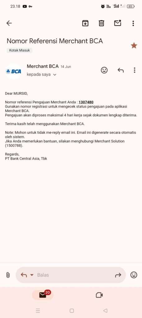 Daftar Merchant BCA, Gagal Pasang QRIS dan/atau EDC