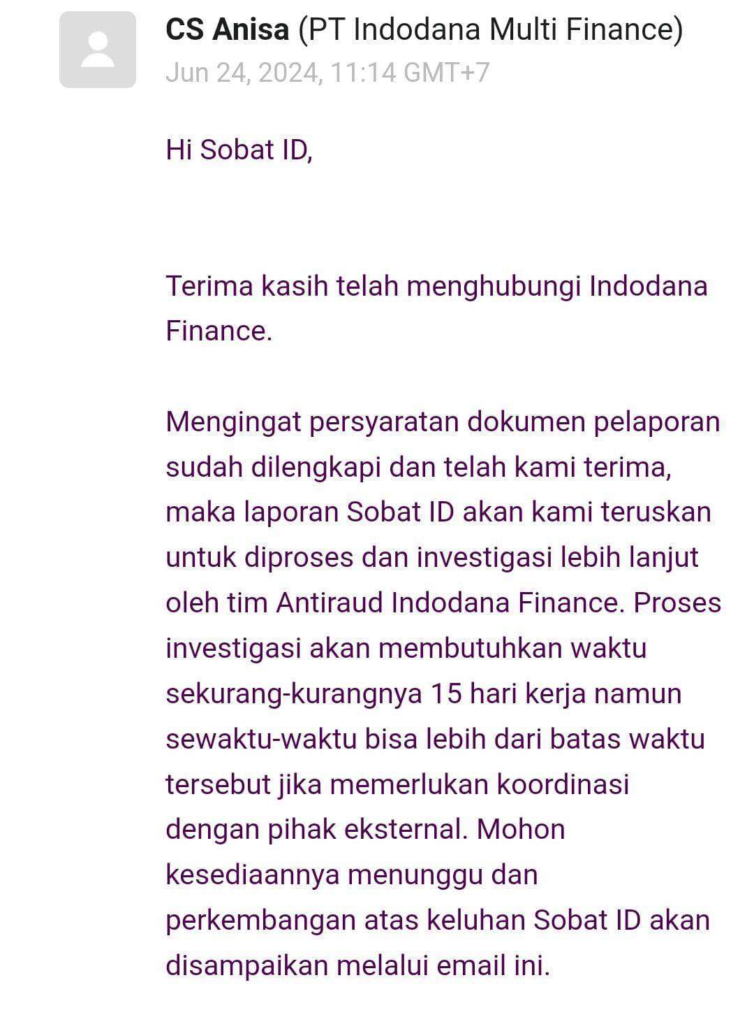 Akun Indodana Saya yang Sudah Di-uninstall Dibobol untuk Transaksi di ...