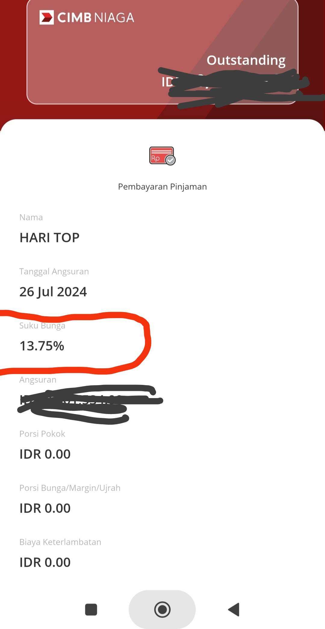 Masalah Bunga KPR Floating Bank CIMB Niaga