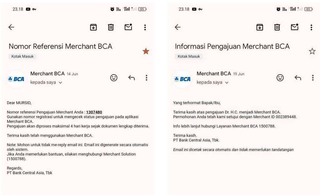 Daftar Merchant BCA, Gagal Pasang QRIS dan/atau EDC