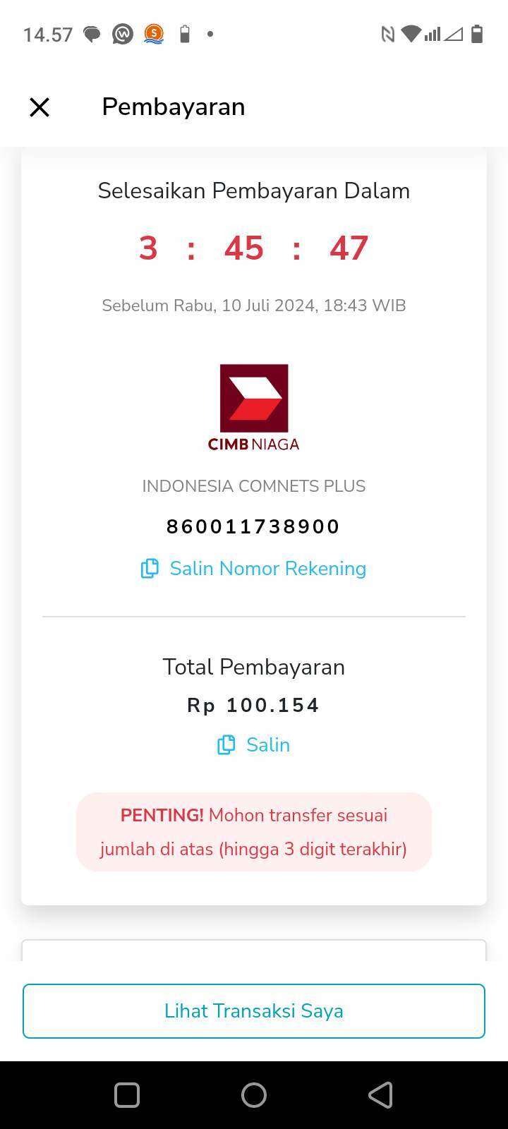 Masalah Pembelian Token PLN via Aplikasi PLN Mobile