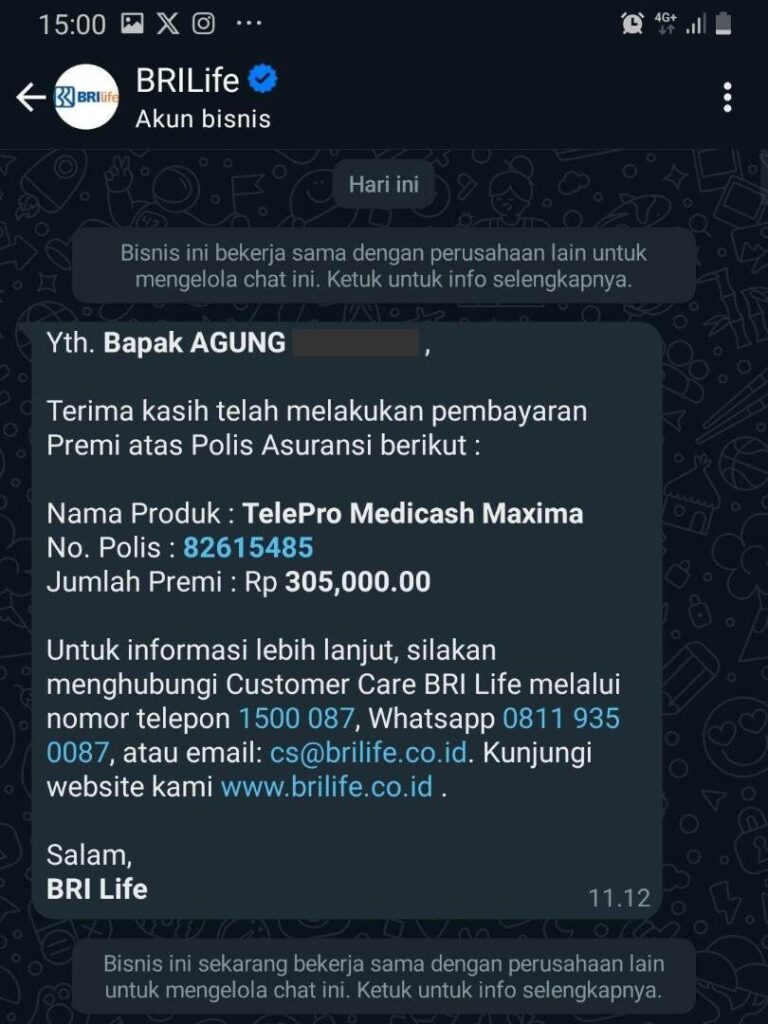 Masalah Prosedur Pembatalan dan Pengembalian Dana Premi BRI Life yang ...