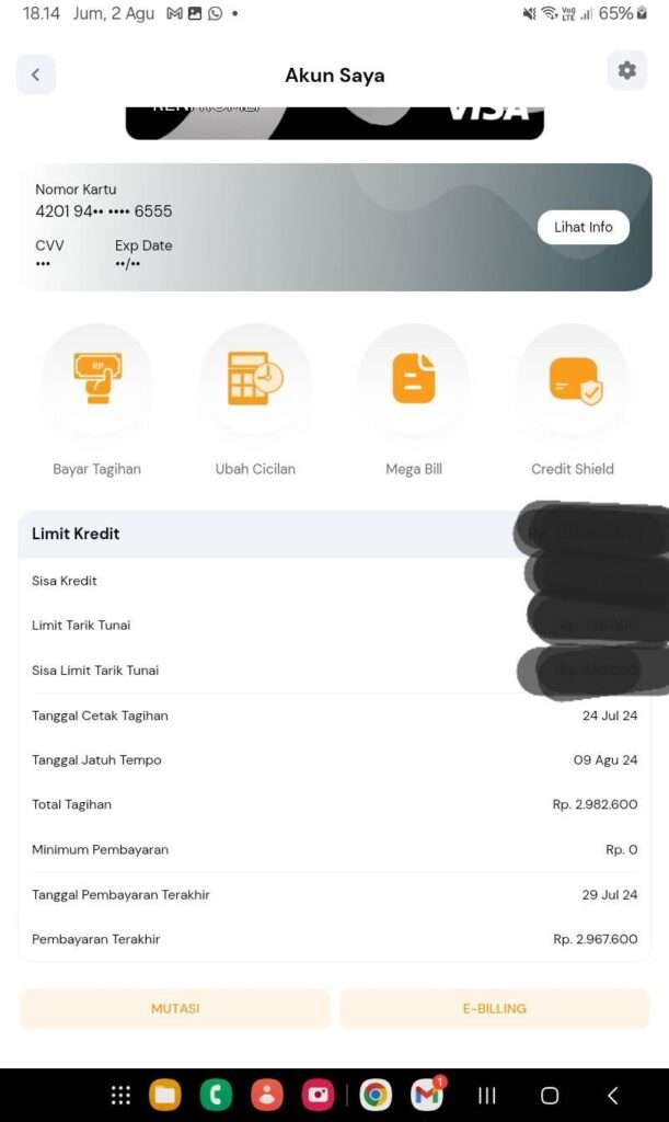 Pengajuan Cicilan Transaksi Sudah Disetujui Namun Dibatalkan Kembali