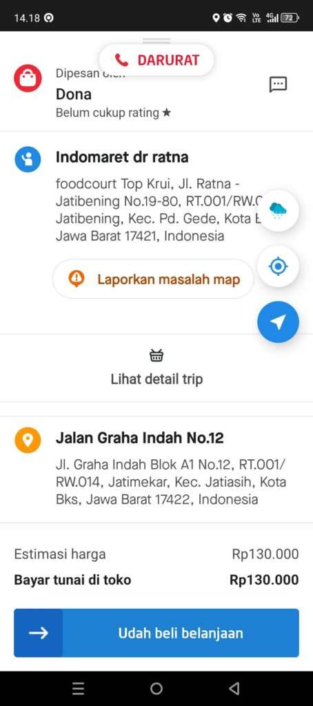 Aplikator Membenarkan Customer-nya Melakukan Order Fiktif kepada Driver