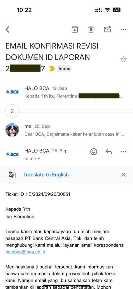 Komplain Prosedur Penggantian Token BCA untuk Nasabah di Luar Negeri