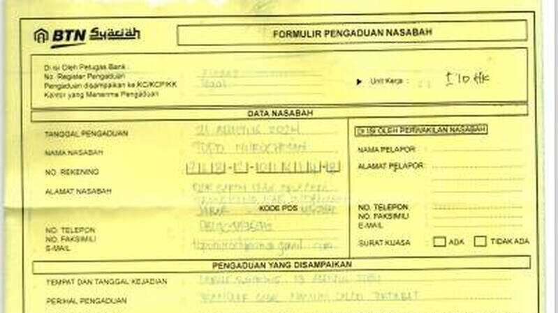 Gagal Transfer Lewat Aplikasi Mobile Banking BTN Syariah