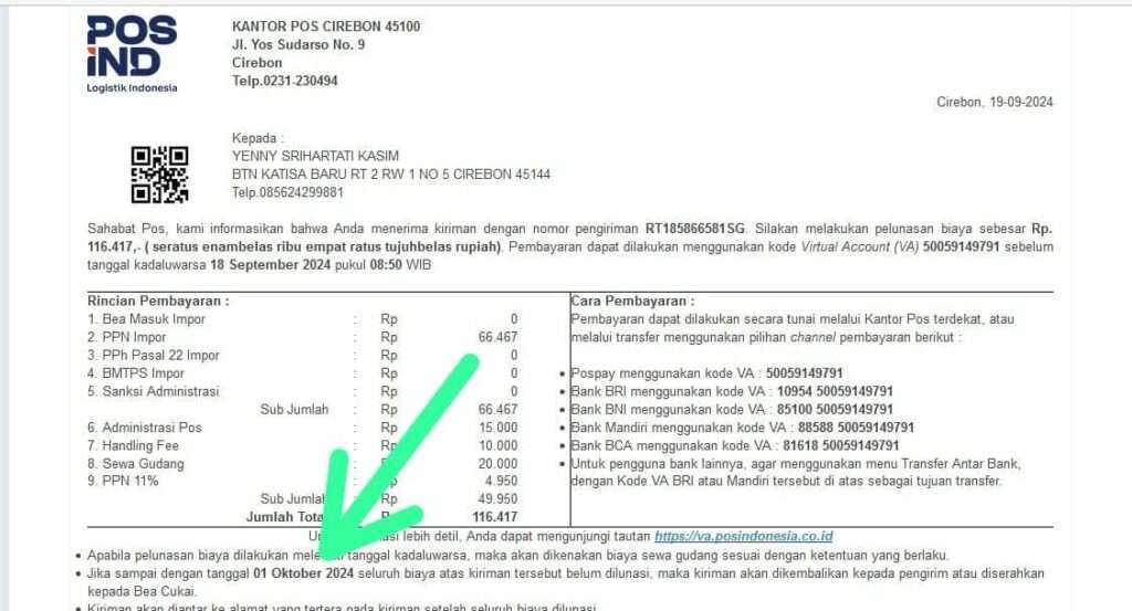 Pengajuan Pembetulan SPPBMCP pada Pos Indonesia dan Bea Cukai Tidak ...