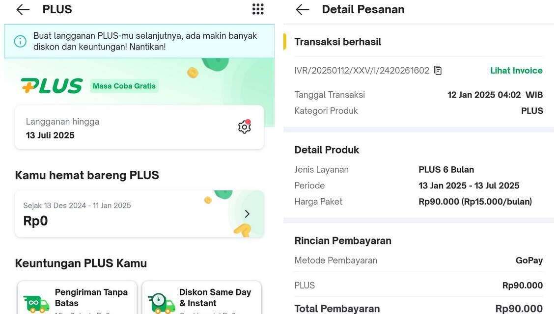 Tidak Sengaja Berlangganan Tokopedia Gratis Ongkir Plus