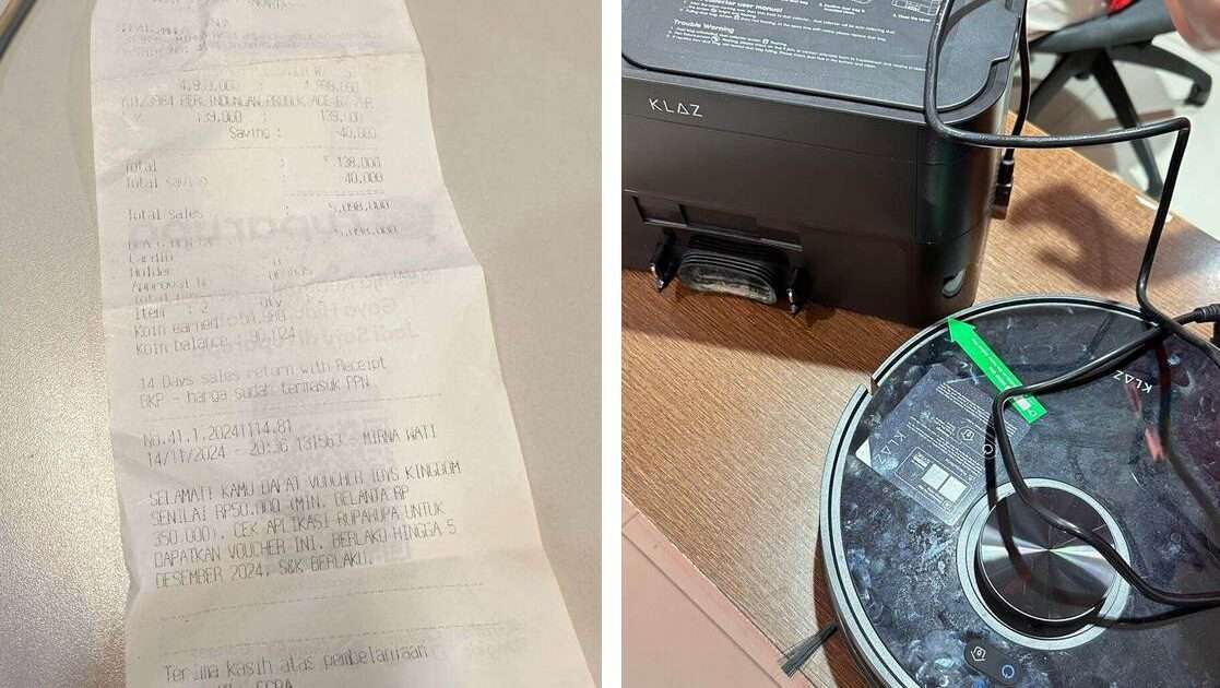 Kecewa dengan Pembelian KLANZ Vacuum Cleaner di AZKO