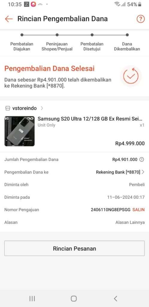 Sudah Melakukan Pembatalan melalui Aplikasi Shopee & Kredivo, tetapi Tagihan Tetap Ada