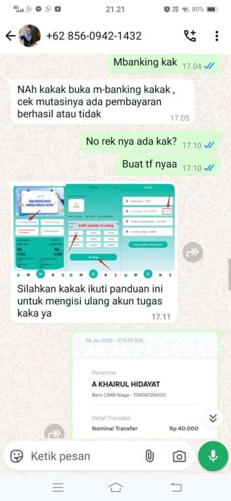 Permohonan Pemblokiran Rekening Bank yang Disalahgunakan untuk Penipuan Online