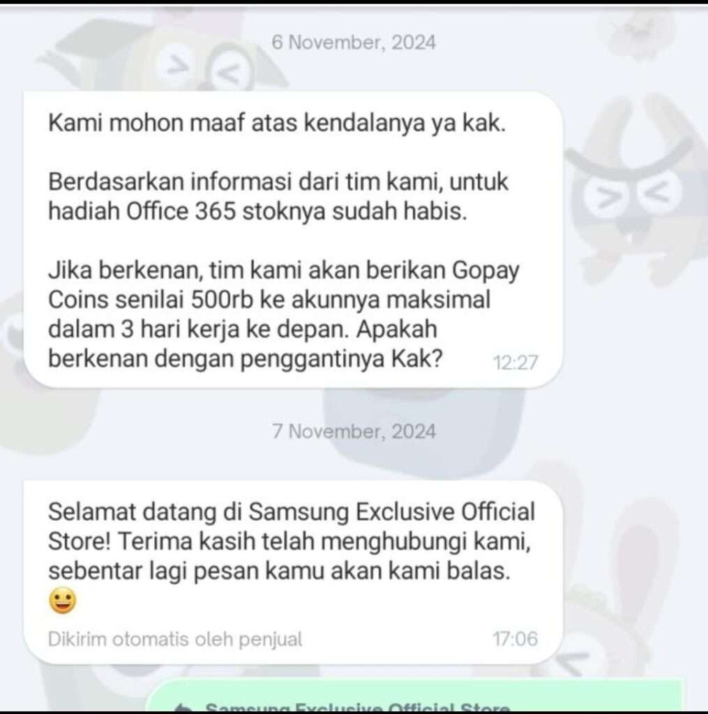 Kekecewaan Membeli Tablet Samsung Galaxy Tab S10 Ultra melalui Exclusive Official Store Samsung ...