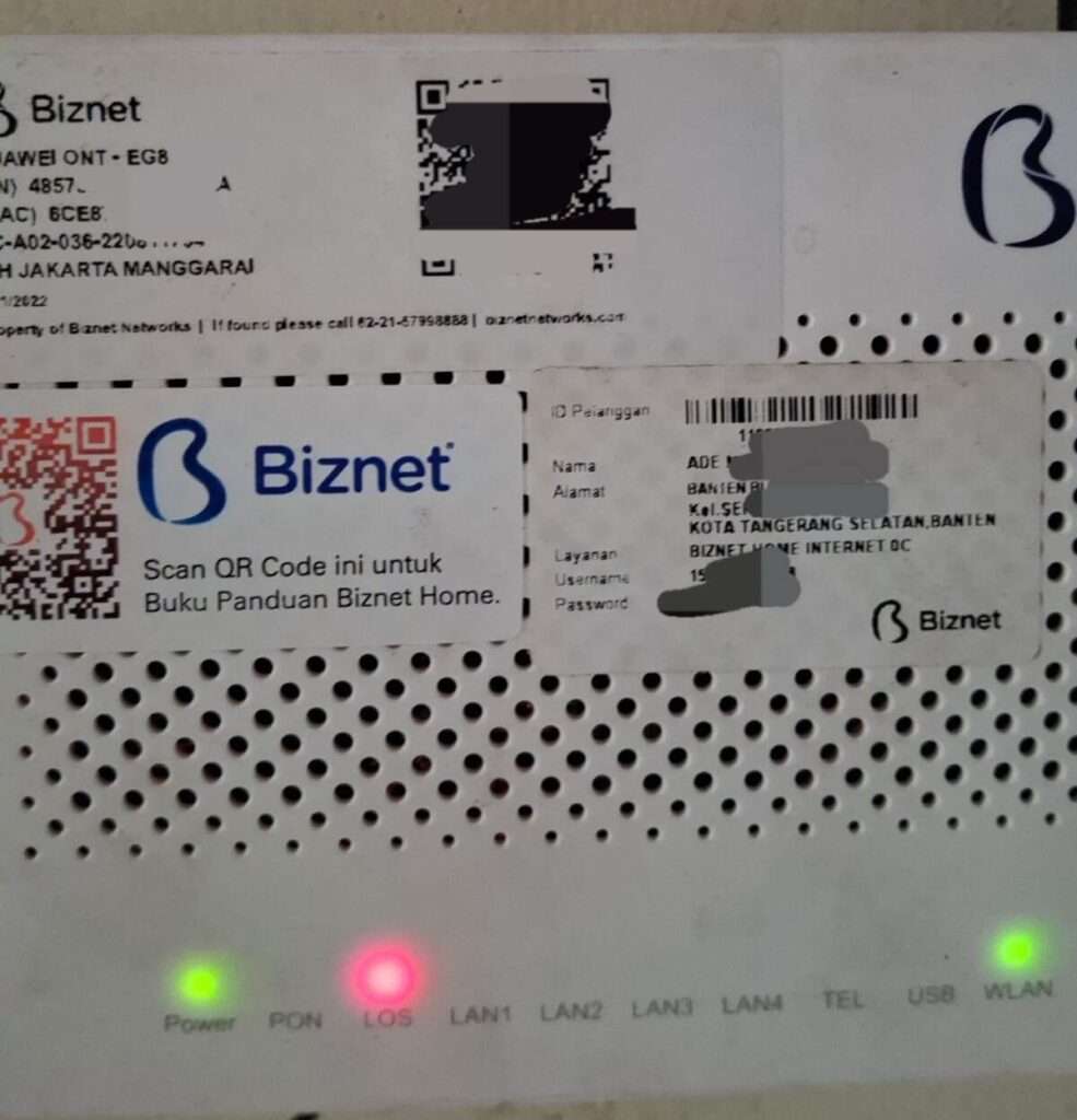 Layanan Biznet Home Mati Total Lebih dari 3 Hari