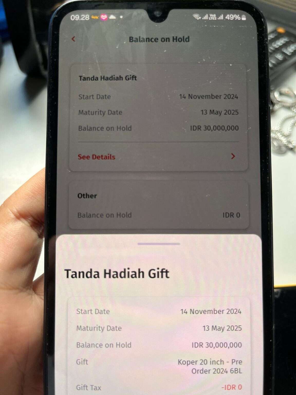 Pencairan Hold Dana Program Pengajuan Kartu Kredit OCBC