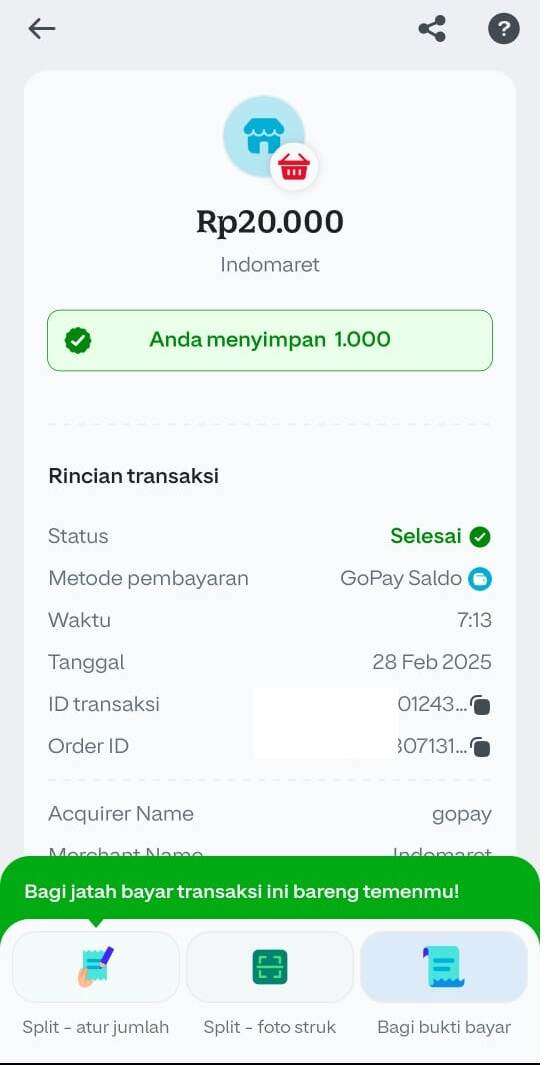Cashback GoPay di Indomaret Point Coffee Tidak Sesuai Ketentuan