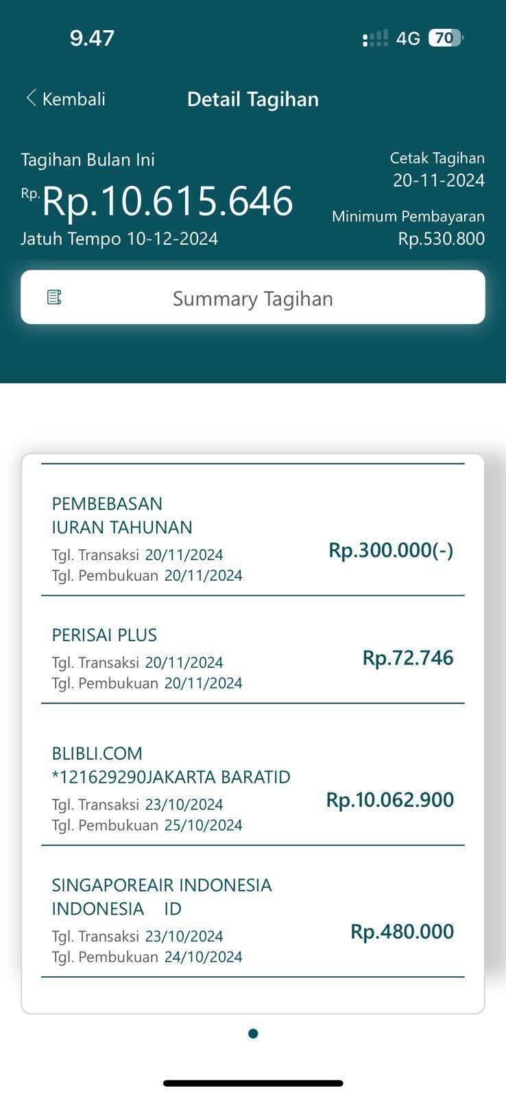 Cashback Kartu Kredit Amex Vibe Belum Juga Dikreditkan