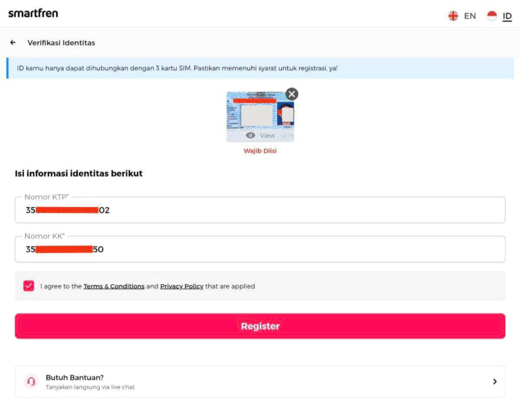 Kode QR eSIM Smartfren Tidak Kunjung Dikirim