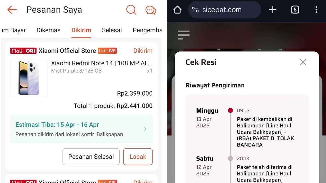 Penanganan Ketidakpastian Status Pengiriman Pesanan Shopee Tidak Jelas