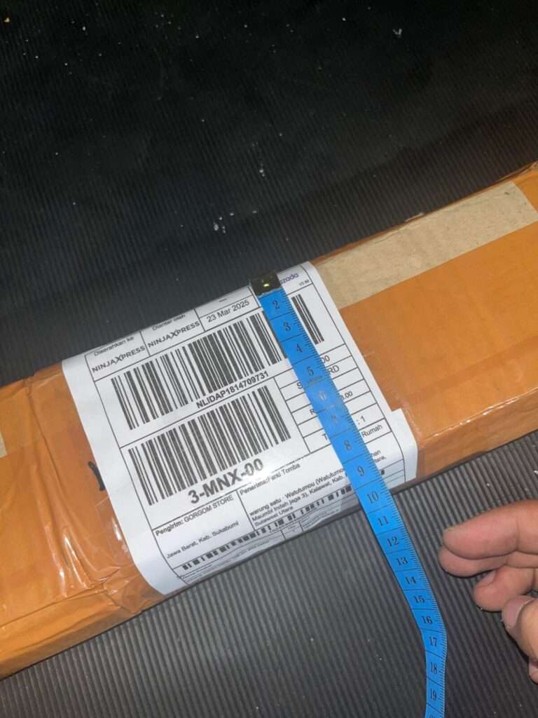 Kecurangan Pengukuran Dimensi Paket yang Terus Berulang