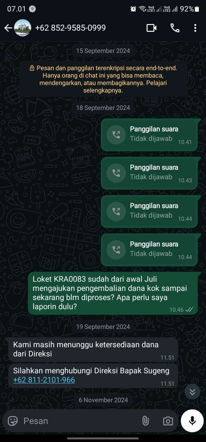 Arindo Pay PT Arindo Pratama (PPOB) Tidak Kunjung Mengembalikan Saldo ...