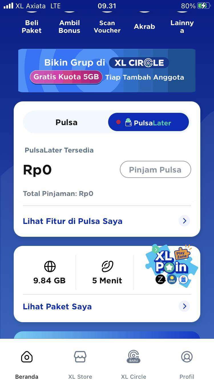 Konsumsi Kuota Xtra Combo Flex dan Bonus Kuota WhatsApp XL Tidak Sesuai