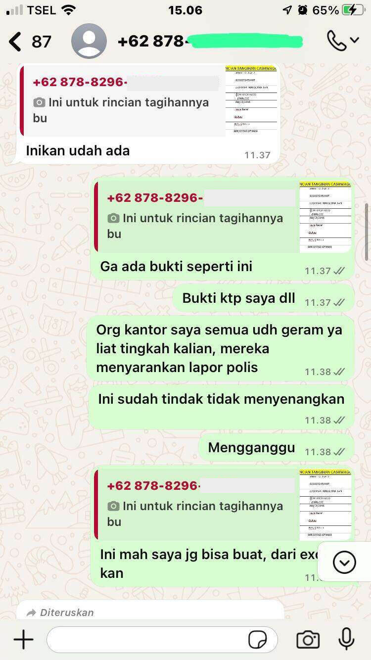 Penagihan Pinjol Cash Wagon yang Meresahkan