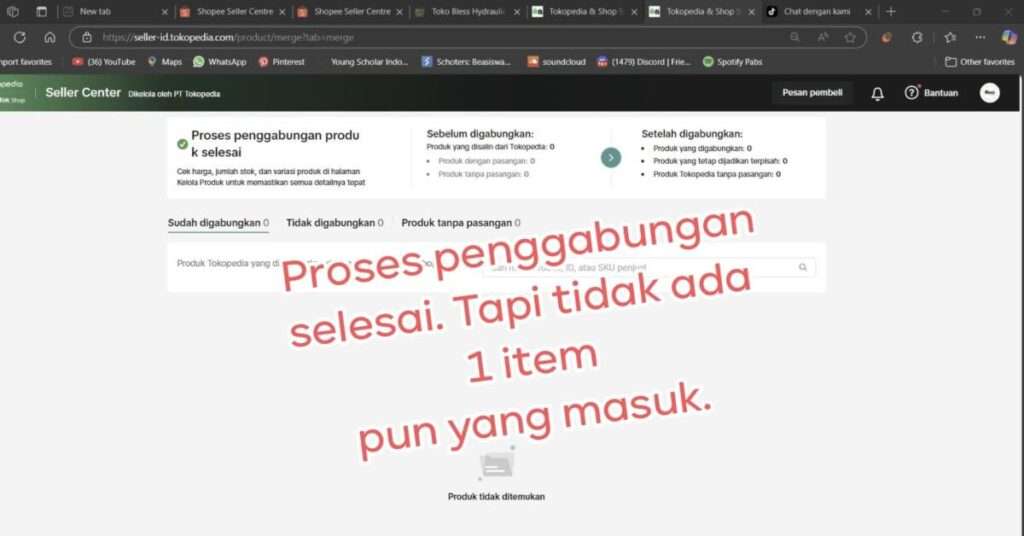 Produk Tidak Muncul Setelah Integrasi Tokopedia x TikTok, Tidak Ada ...