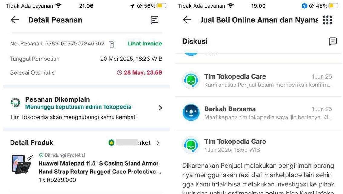 Tokopedia Gagal Melindungi Pembeli, Penjual Gunakan Resi Ilegal dan Barang Tidak Sampai