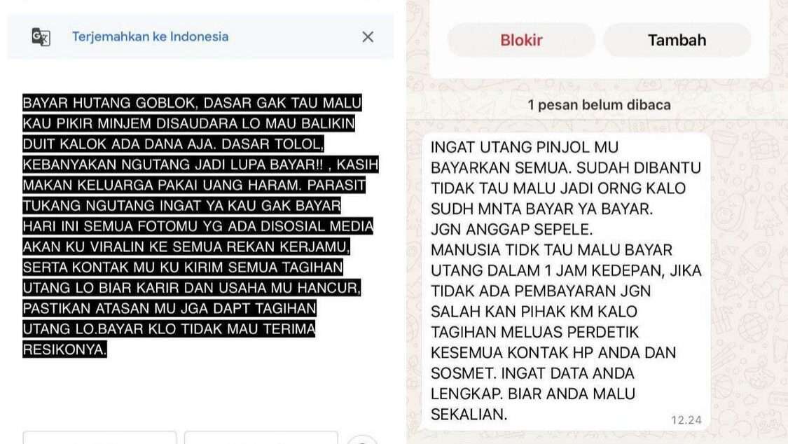 Belum Jatuh Tempo, DC Pinjol Cash Cepat Ancam Penyebaran Data