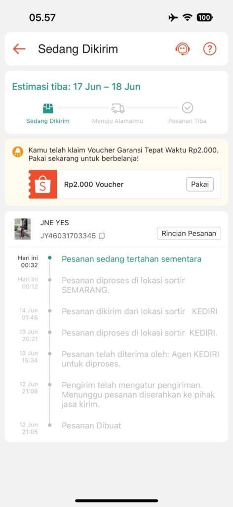 Shopee Menyepelekan Komplain Customer