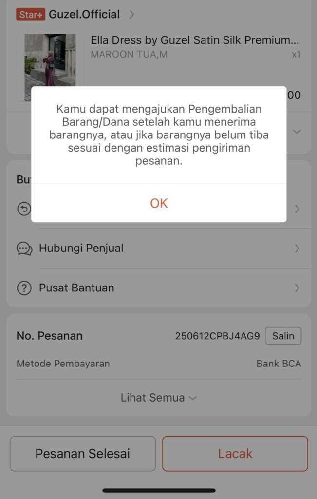 Shopee Menyepelekan Komplain Customer