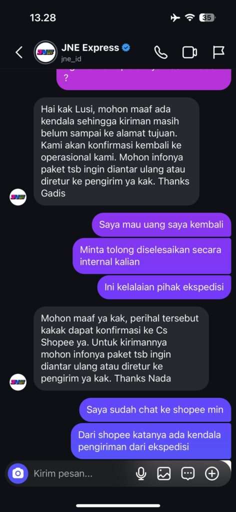 Shopee Menyepelekan Komplain Customer