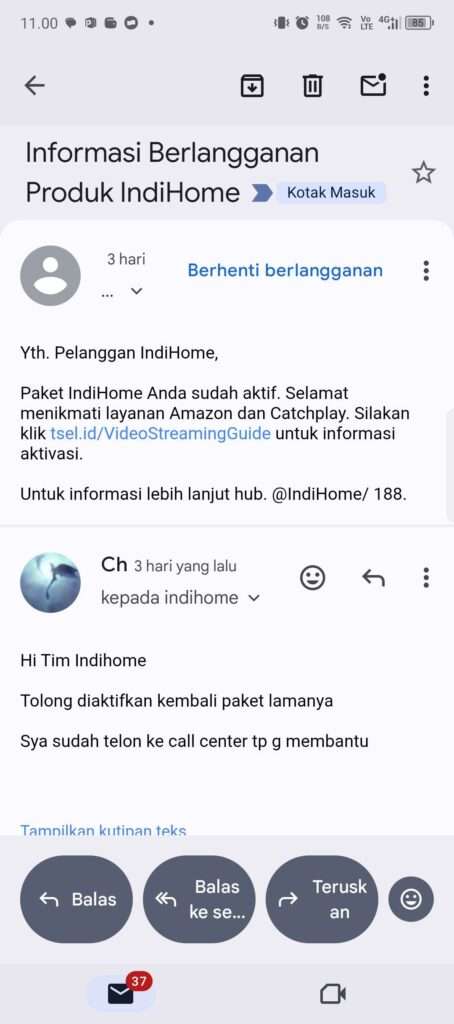 Layanan Call Center IndiHome Berbelit-belit