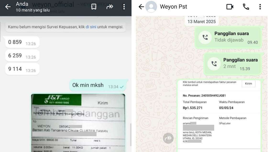 Weyon Servis Center Tidak Profesional
