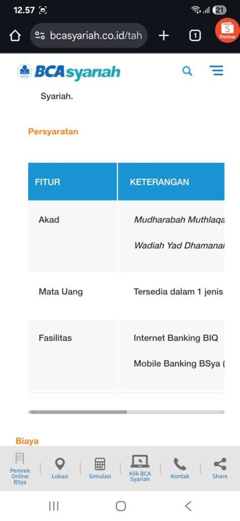 Apakah Informasi di Web BCA Syariah Belum Sepenuhnya Terbit?