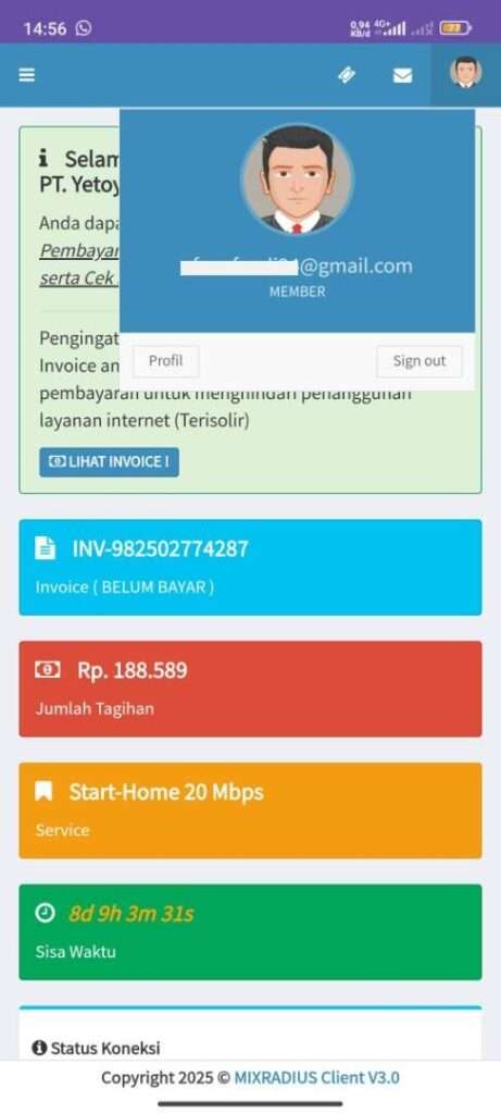 Jujungnet (ION Broadband) Tidak Profesional