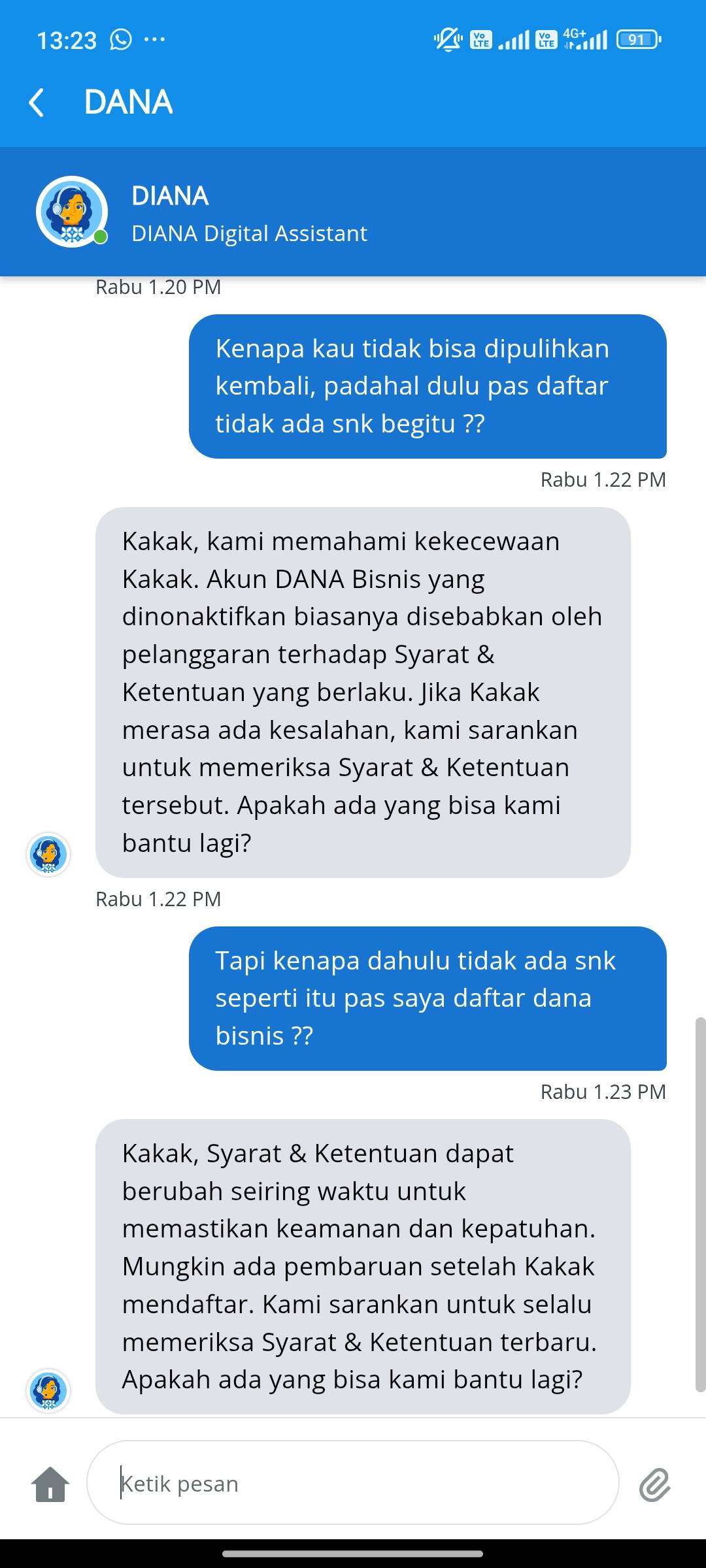 Akun DANA Bisnis Dicabut dan Tidak Bisa Kembali Setelah DANA Premium ...