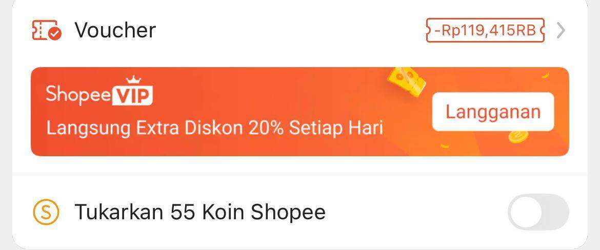 Diskriminasi Voucher Diskon Seller Star+ Shopee