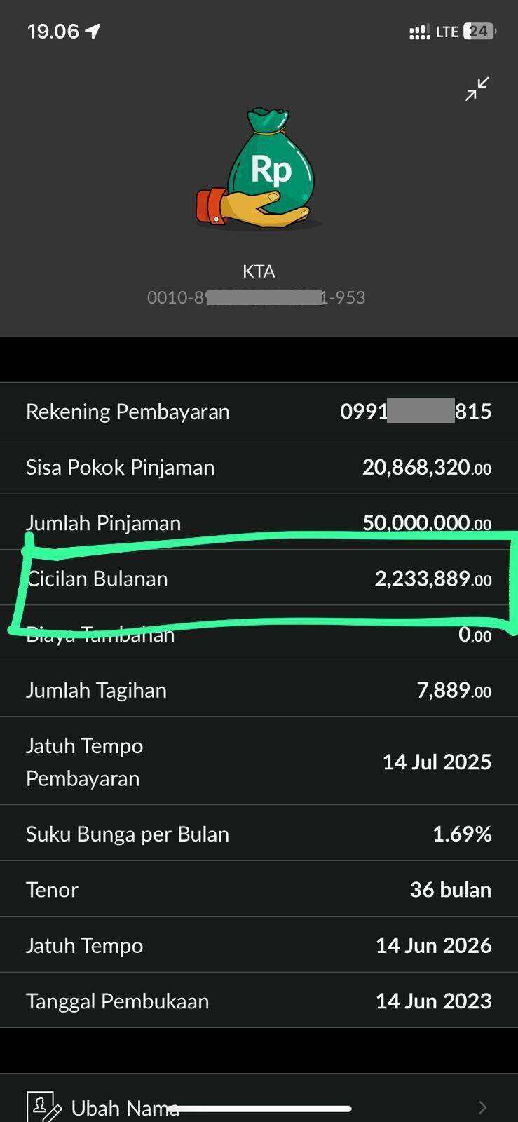 Kenaikan Nominal Cicilan KTA Bank Permata Tanpa Pemberitahuan