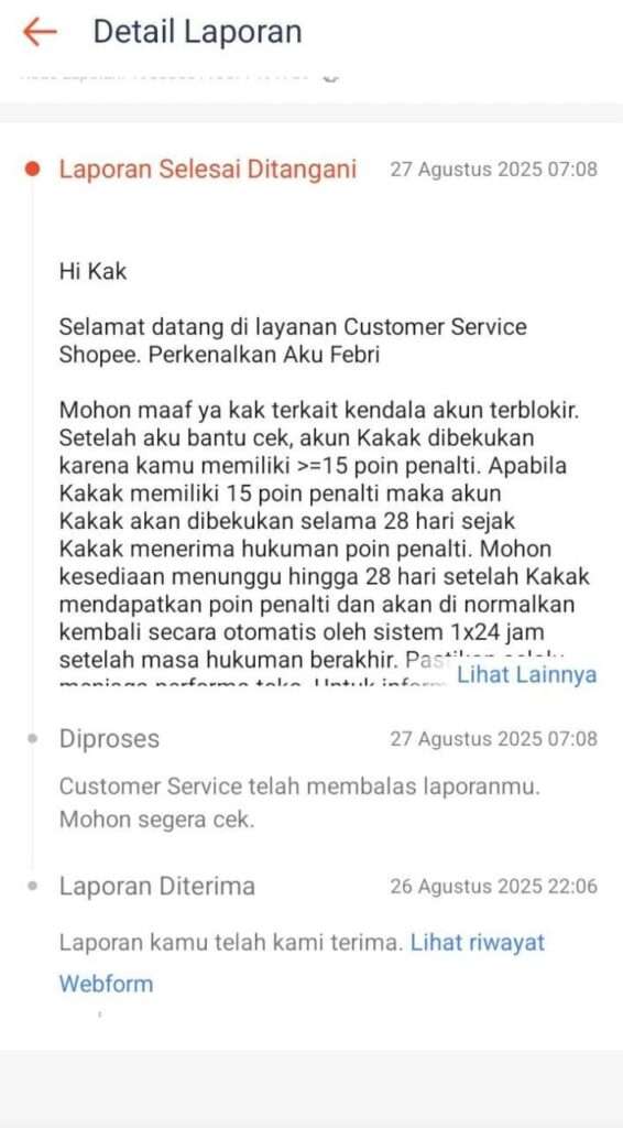 Sistem Penalti Shopee yang Tidak Jelas dan Kendala Kurir SPX