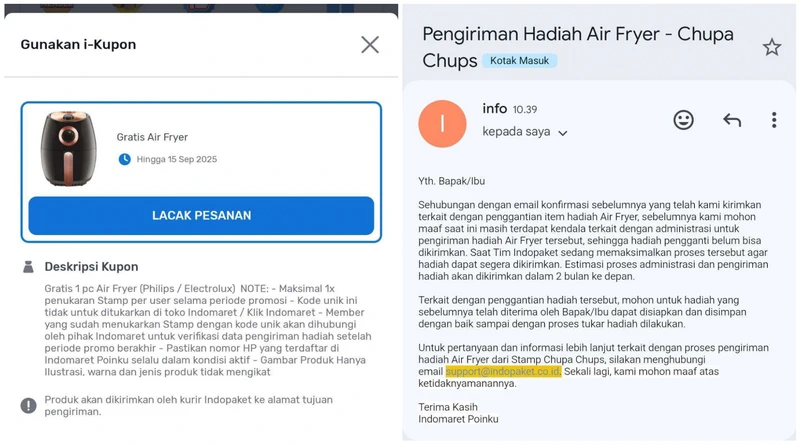 Hadiah Stamp Chupa Chups X Klik Indomaret Tidak Sesuai yang Dijanjikan