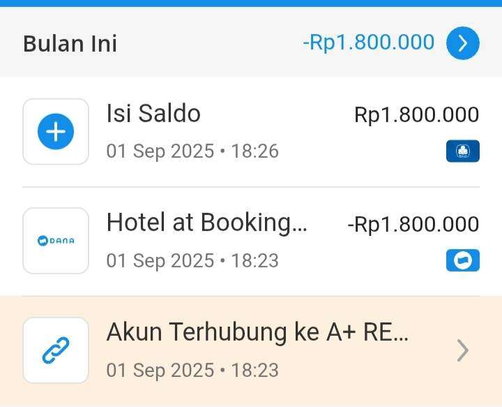 Tertipu Pemesanan Villa lewat Aplikasi Booking.com