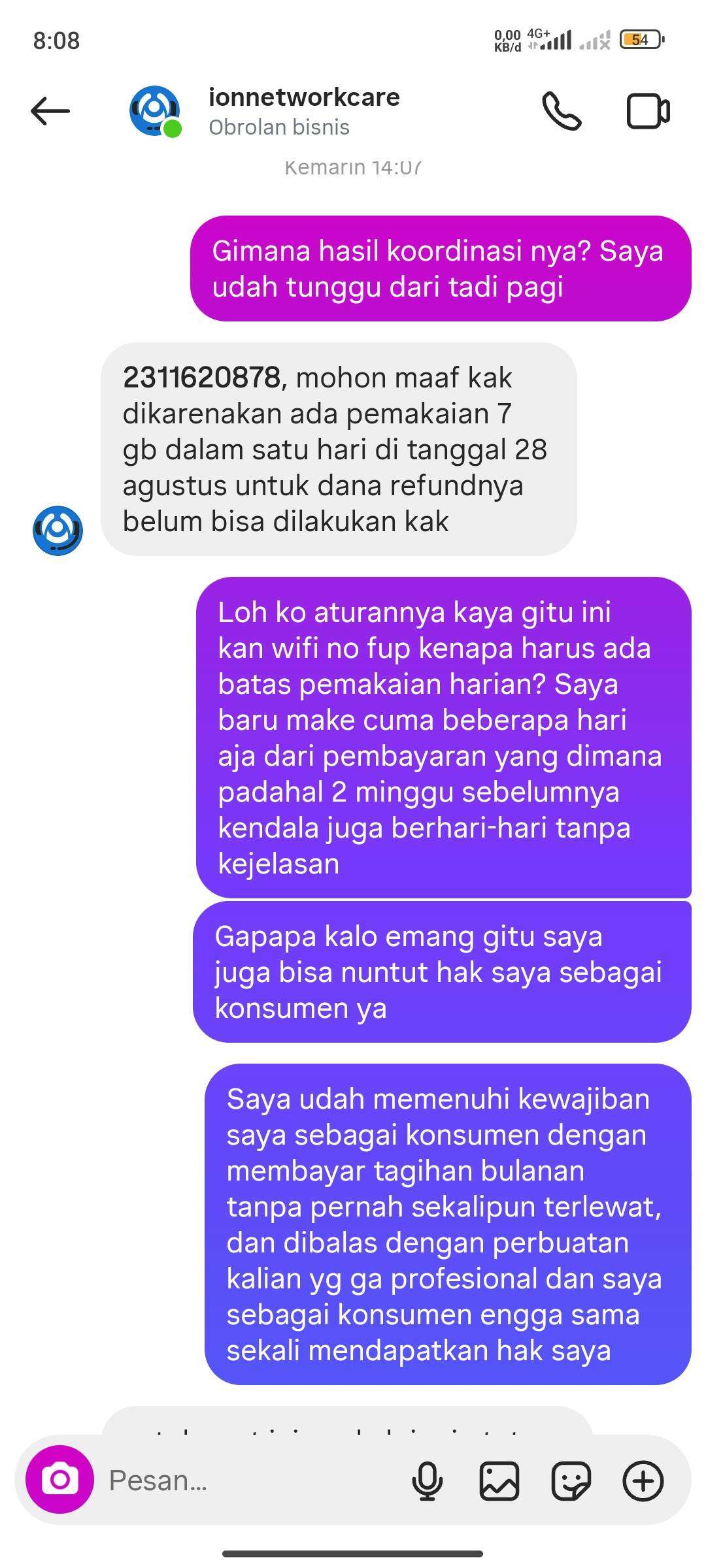 Jujungnet (ION Broadband) Benar-Benar Mengecewakan