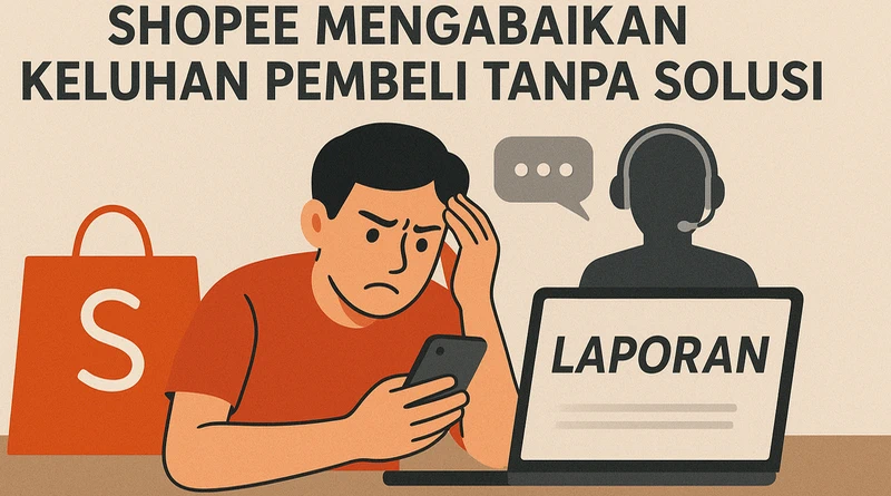 Shopee Mengabaikan Keluhan Pembeli Tanpa Solusi
