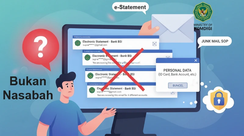 Masalah Electronic Statement Bank BSI