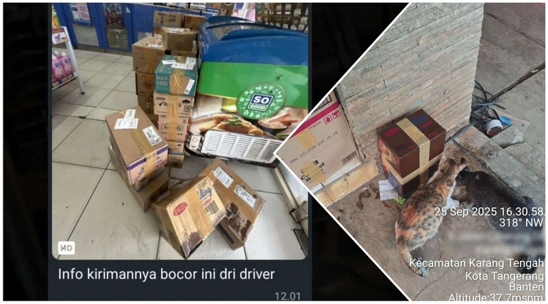 Isi Paket Pesanan Klik Indomaret Rusak/Bocor tapi Tetap Dikirim oleh ...