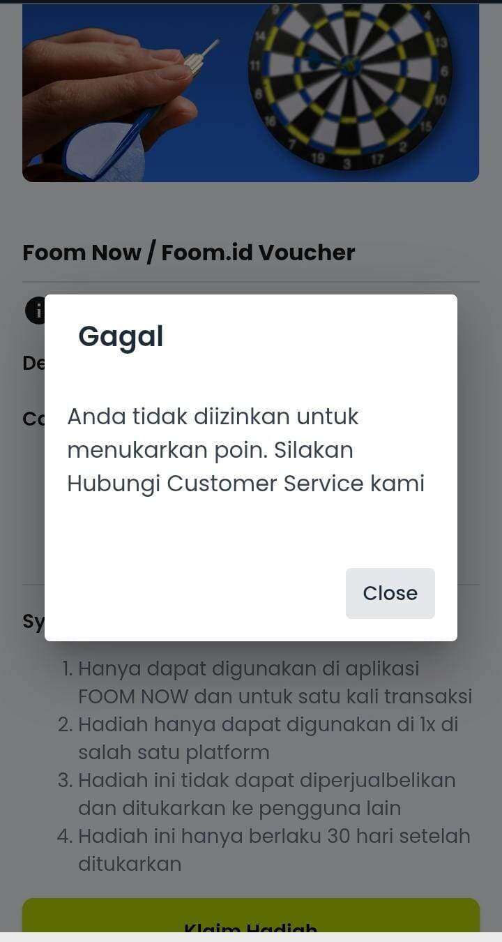 Aplikasi Foom Now yang Tidak Berguna